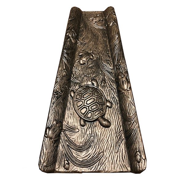 Oakland Living Frog & Turtle Downspout Splash Block - Outdoor