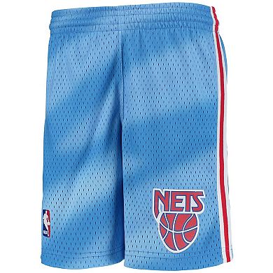 Youth Mitchell & Ness Blue New Jersey Nets Hardwood Classics Swingman ...