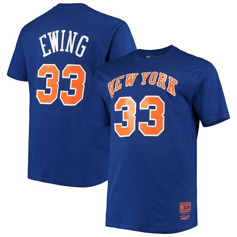 UPC 193117562414 - Men's Patrick Ewing Blue New York Knicks Big & Tall ...