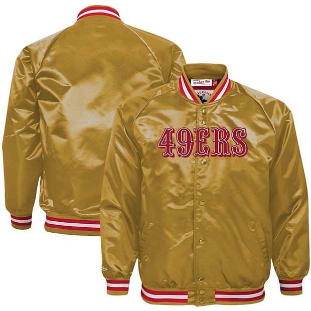 San Francisco 49ers Gold Jackets For Men