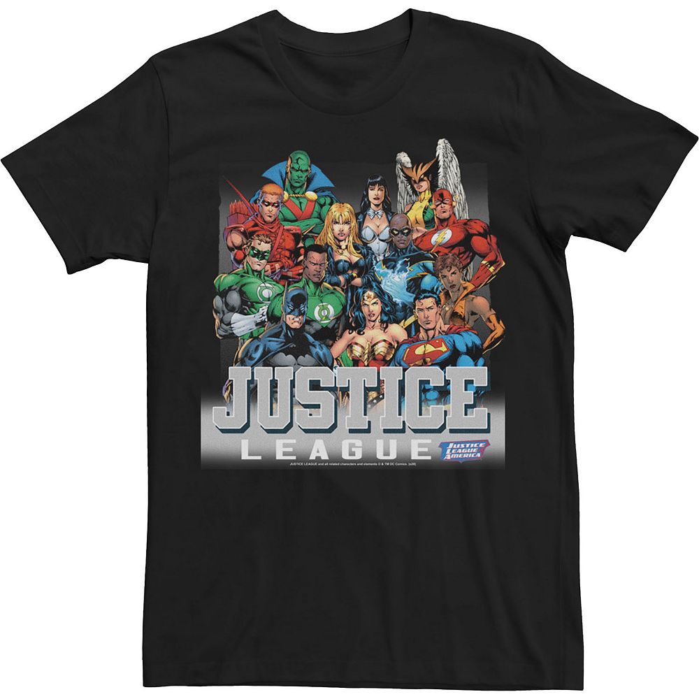 Men's Justice League Group League Group Shot Tee