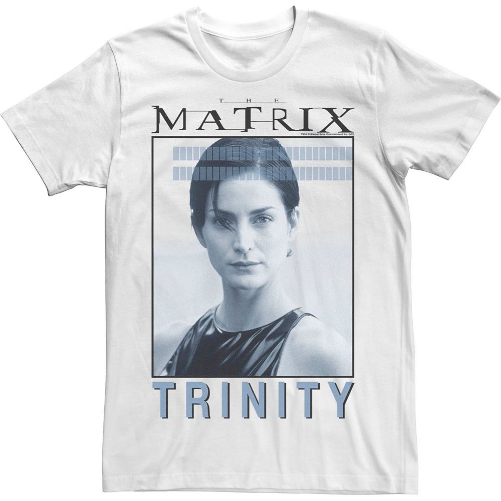 Men's The Matrix Trinity Hero Shot Poster Tee
