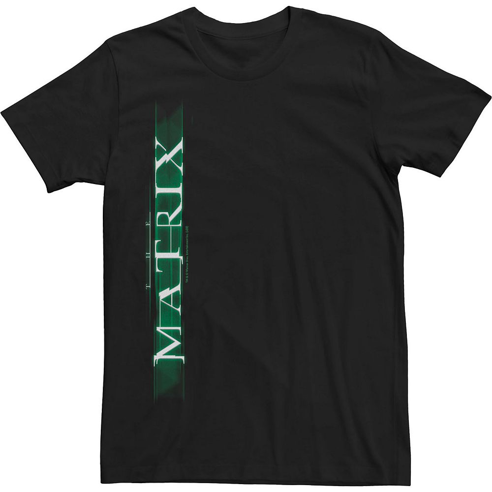 Men's The Matrix Vertical Full Color Poster Tee