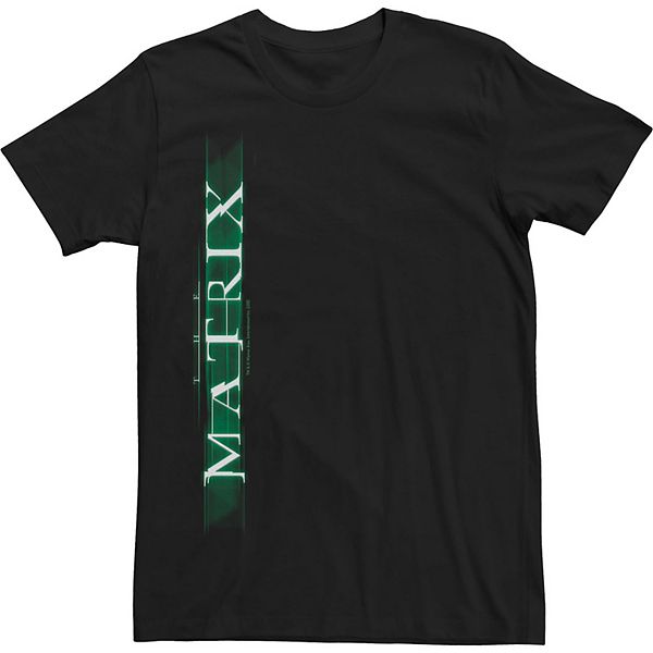 Men's The Matrix Vertical Full Color Poster Tee