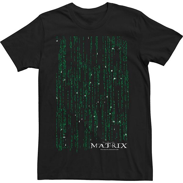 Men's The Matrix Encrypted Poster Tee