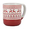 10 Strawberry Street 4-pc. Reindeer Sweater Embossed Mug Set
