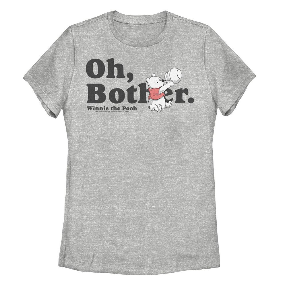 Disney's Winnie The Pooh Oh Bother Quote Junior's Tee