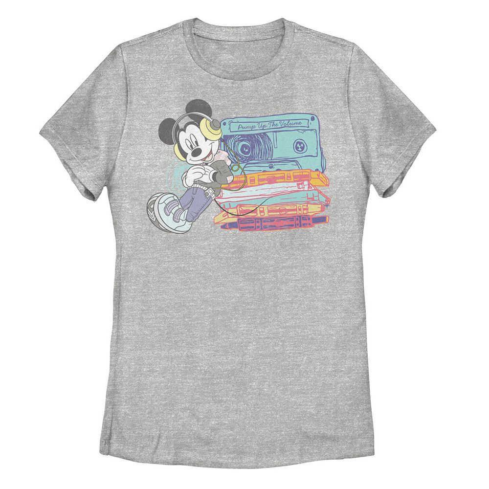 Disney's Mickey And Friends Mixtape Mickey Mouse Junior's Tee