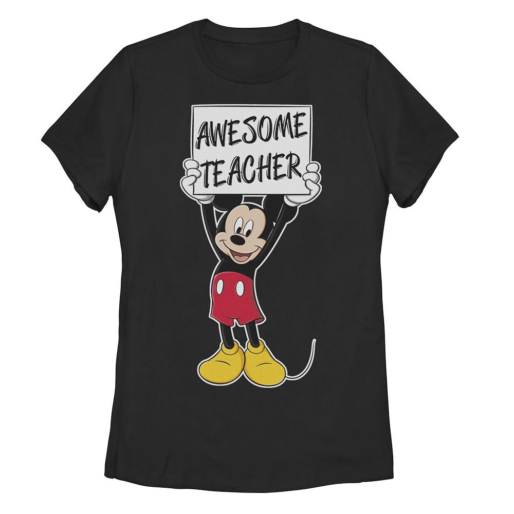 Disney's Mickey Mouse Juniors' Awesome Teacher Graphic Tee