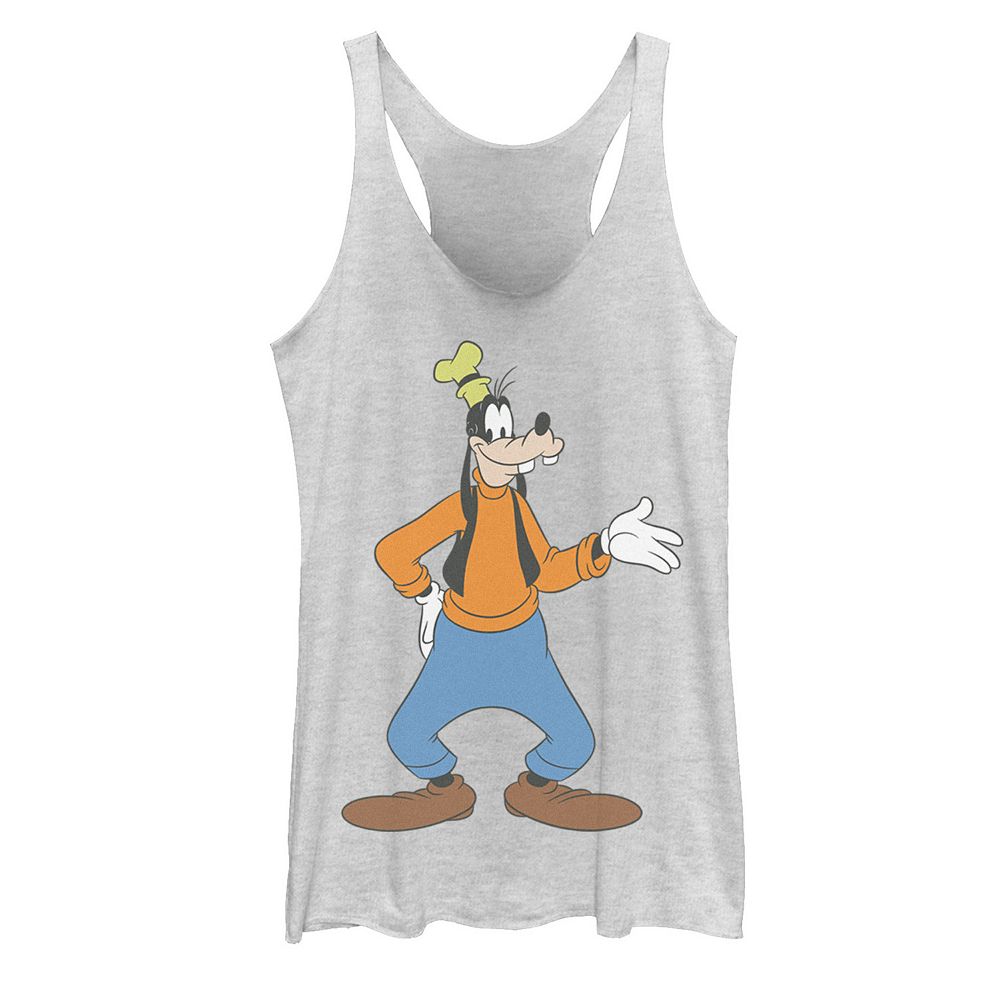 Juniors' Disney Goofy Traditional Pose Tank