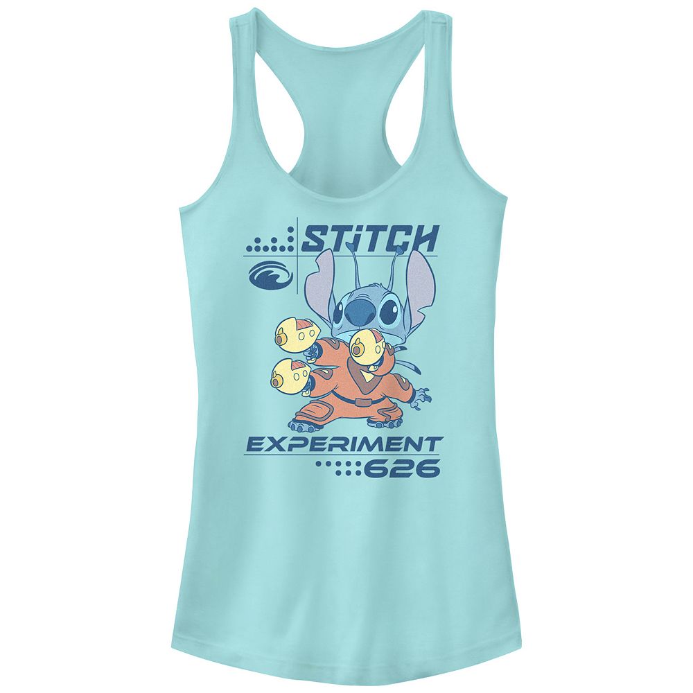 Disney's Lilo & Stitch Juniors' 626 Stitch Day Action Pose Tank Top