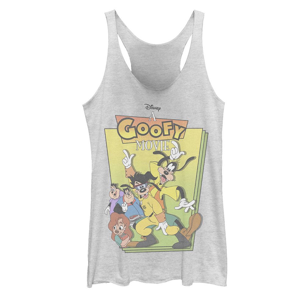 Disney's A Goofy Movie Group Shot Juniors' Tank Top