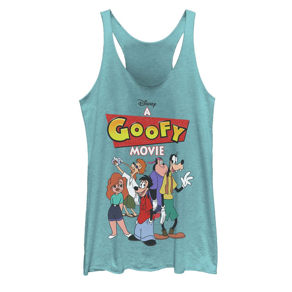 Disney's A Goofy Movie Group Shot Juniors' Tank Top