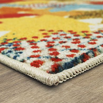 Mohawk® Home Multi-Color Leaves Rug