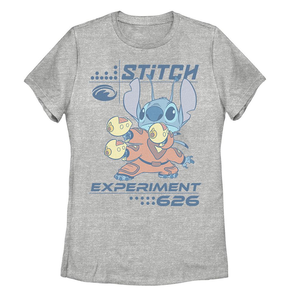 Disney's Lilo & Stitch 626 Stitch Day Action Pose Juniors' Tee