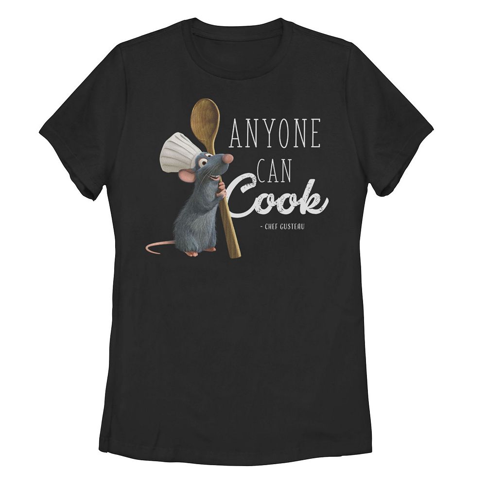 Disney / Pixar's Ratatouille Remy Juniors' Anyone Can Cook Graphic Tee