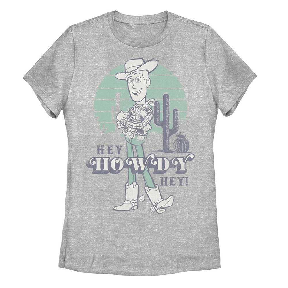 Disney / Pixar's Toy Story Woody Juniors' Pastel Hey Howdy Hey Graphic Tee