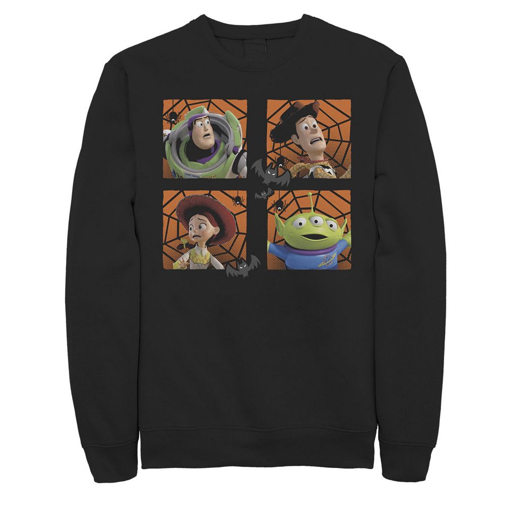 Disney / Pixar's Toy Story Men's Halloween Character Squares Sweatshirt