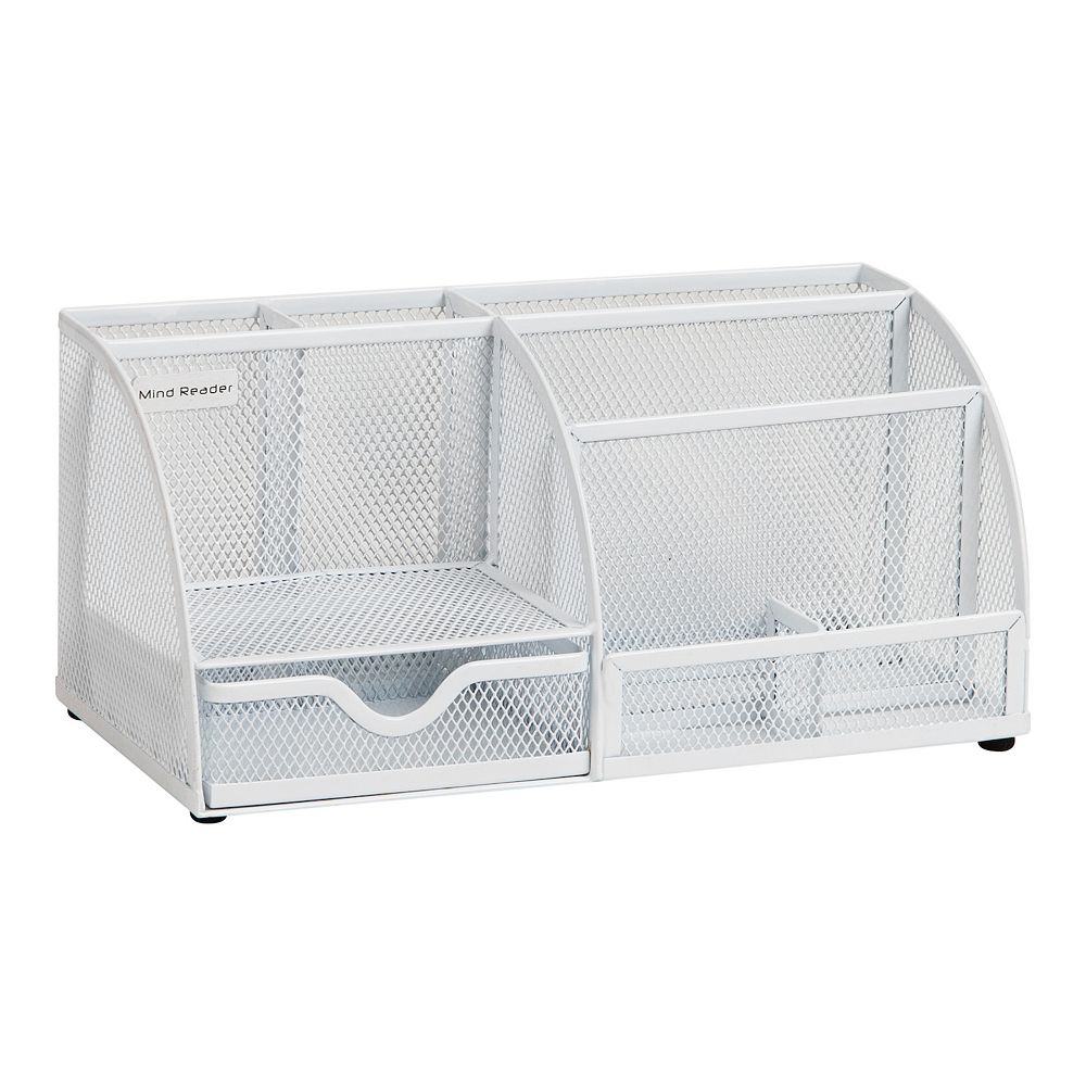 Mind Reader 7-Compartment Desk Organizer