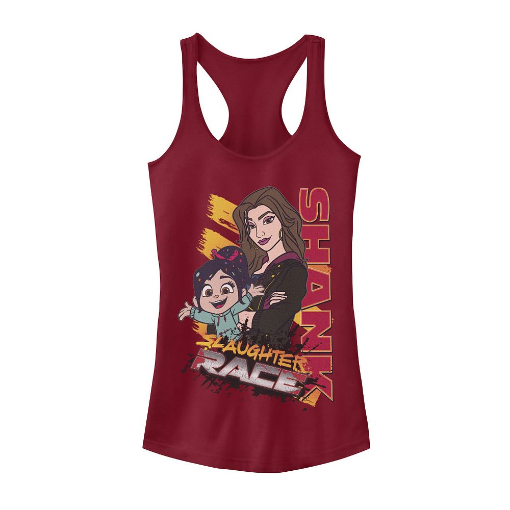 Disney's Wreck It Ralph 2 Juniors' Vanellope Shank Race Tank Top