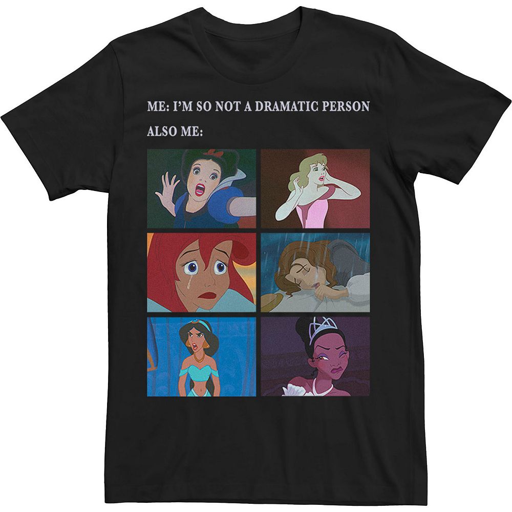 Big & Tall Disney Princess Drama Meme Boxed Up Tee