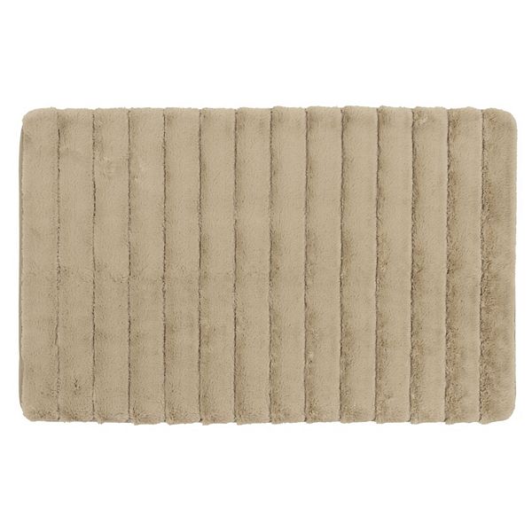 The Big One® Faux Fur Memory Foam Bath Rug