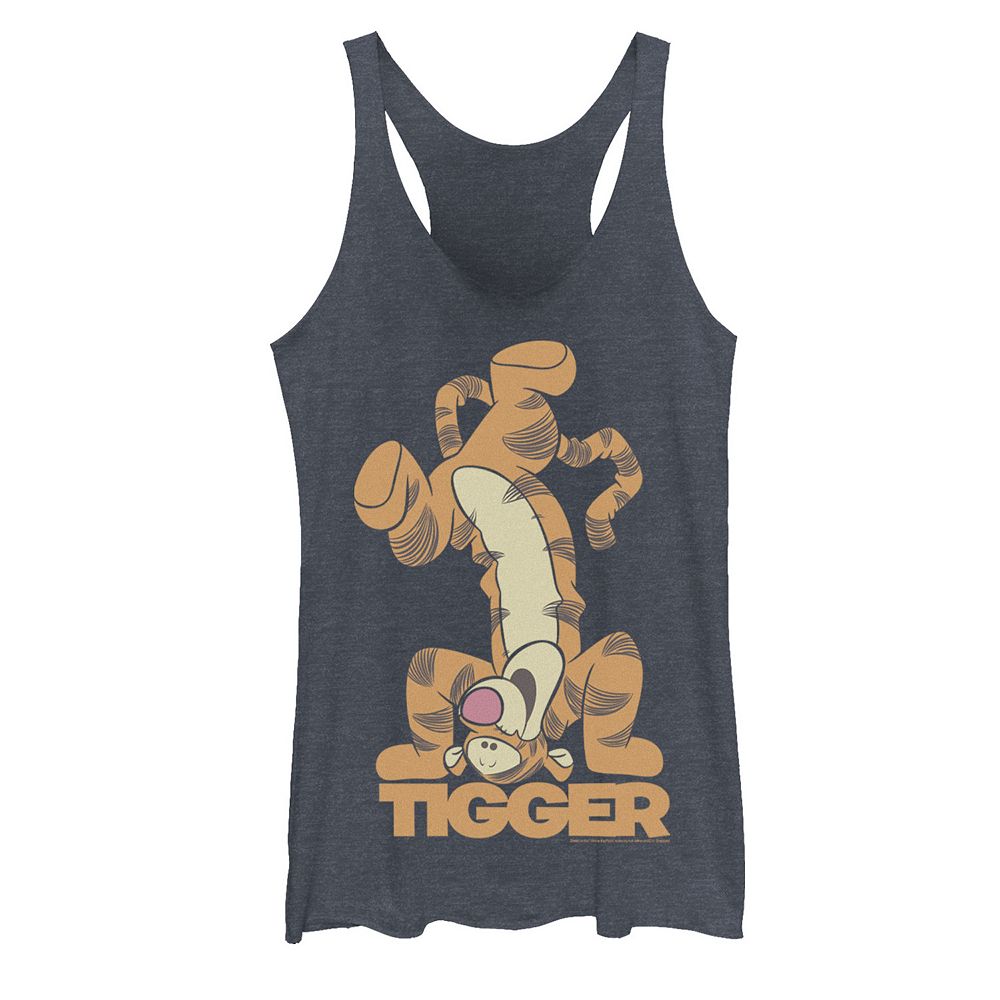 Disney's Winnie The Pooh Bouncing Tigger Juniors' Tank Top
