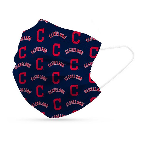 Adult Cleveland Indians 6-Pack Disposable Face Masks