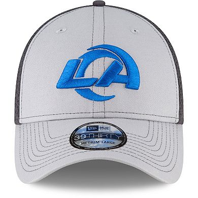 Men's New Era Gray/Graphite Los Angeles Rams Logo Grayed Out Neo 2 ...