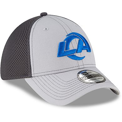 Men's New Era Gray/Graphite Los Angeles Rams Logo Grayed Out Neo 2 ...
