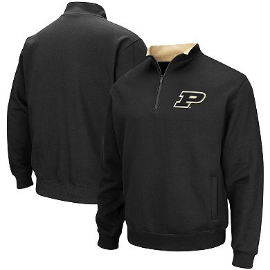Men's Colosseum Black Purdue Boilermakers Big & Tall Tortugas Quarter ...