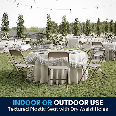 Hercules white folding chairs store