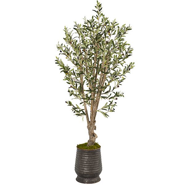 nearly natural Olive Tree Artificial Plant Floor Decor