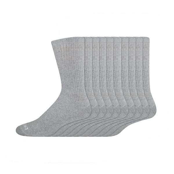 Mens Dickies 10 Pack All Purpose Cushioned Crew Socks
