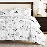 Home Collection Magnolia Patterned Comforter Set