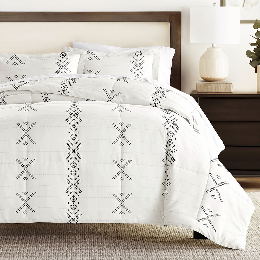 Home Collection Urban Stitch Patterned Comforter Set