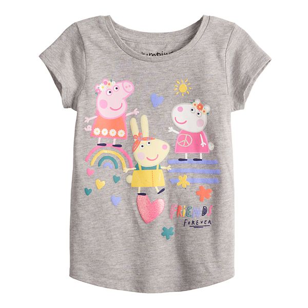 Toddler Girl Jumping Beans® Peppa Pig Forever Friends Graphic Tee