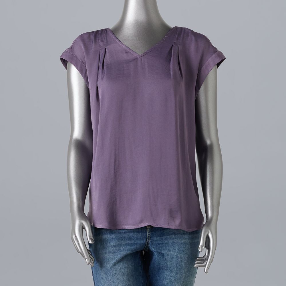 Women's Simply Vera Vera Wang V-Neck Top