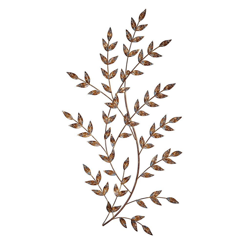 Elements Gold Finish Tree Wall Decor