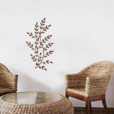 Elements Gold Finish Tree Wall Decor