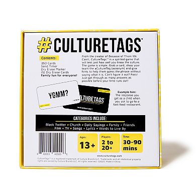 CultureTags Card Game by Culture Brands