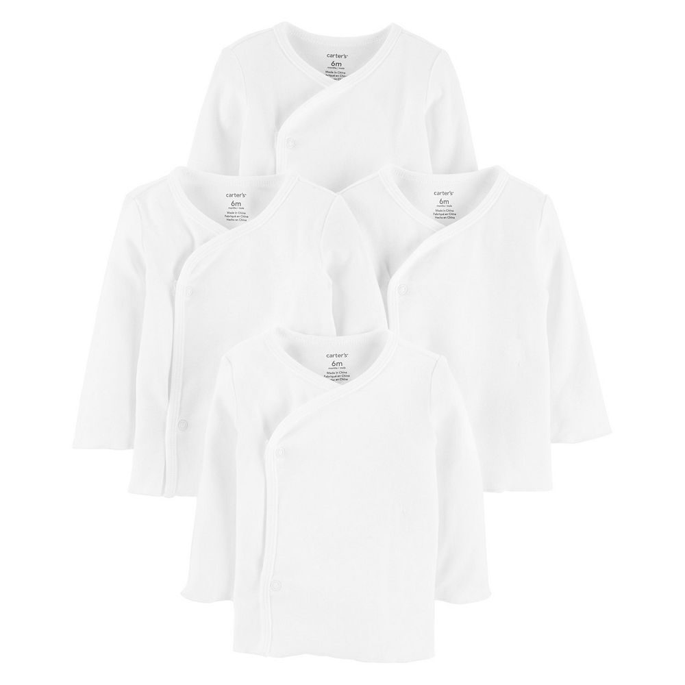 Baby Carter's 4-Pack Side-Snap Tees