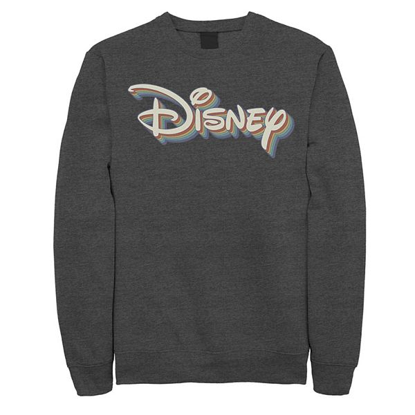 Men's Disney Rainbow 3D Logo Sweatshirt