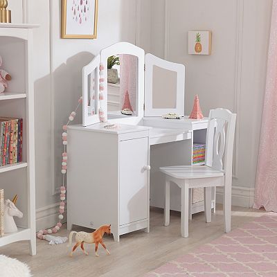 Kidkraft deluxe vanity & chair 13018 store