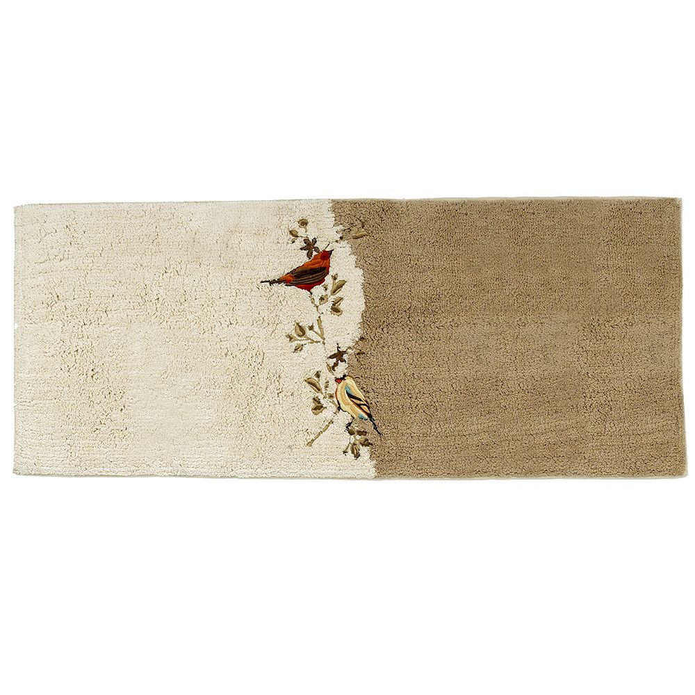 Avanti Gilded Birds 24" x 60" Bath Rug