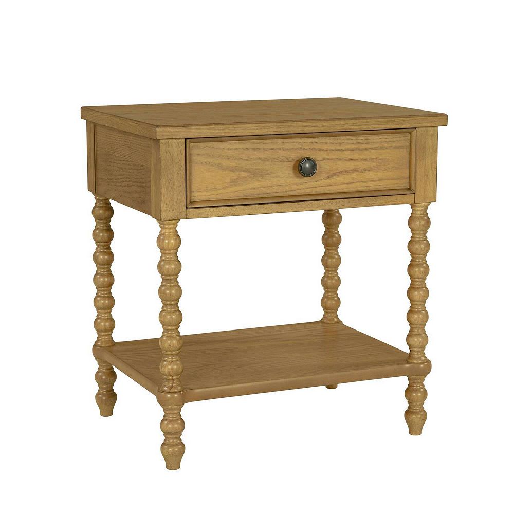 Madison Park Signature Beckett Turned Wood Spindle Nightstand