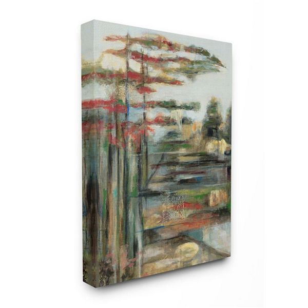 Stupell Home Decor Abstracted Pastel Landscape Canvas Wall Art