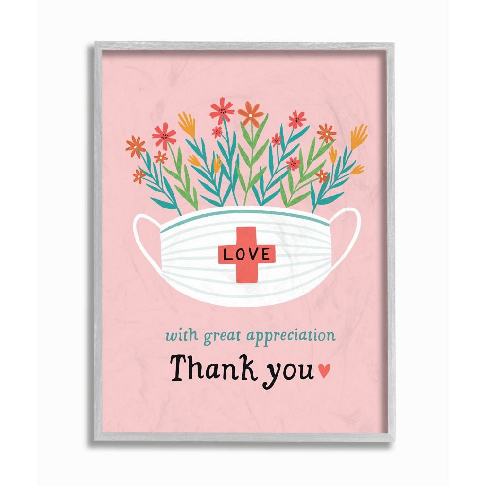 Stupell Home Decor With Great Appreciation Phrase for Healthcare ...