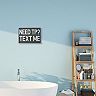 Stupell Home Decor Text Me for TP Bathroom Sign