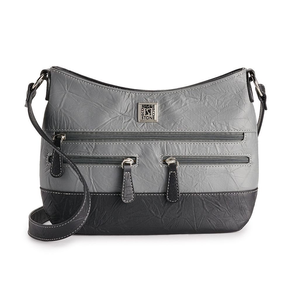 Stone & Co. Nancy Leather Boat Bottom Hobo Bag